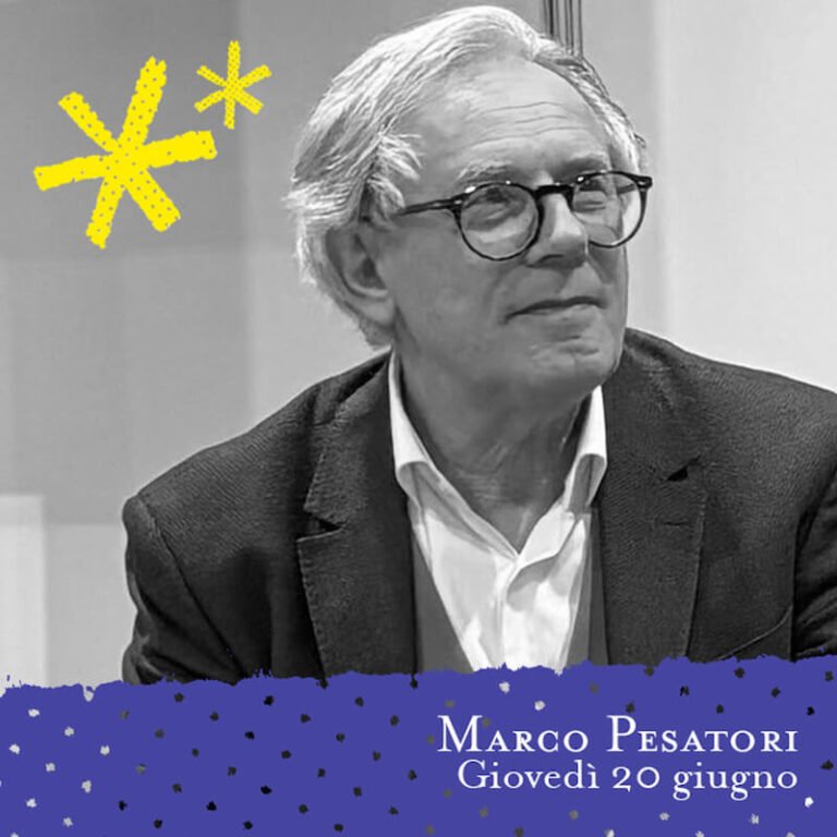 Marco Pesatori ospite di "Lampi. Duetti culturali"