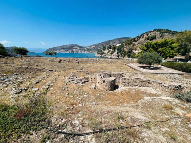 Visita al sito archeologico di Asìni (o Asine) nel Peloponneso